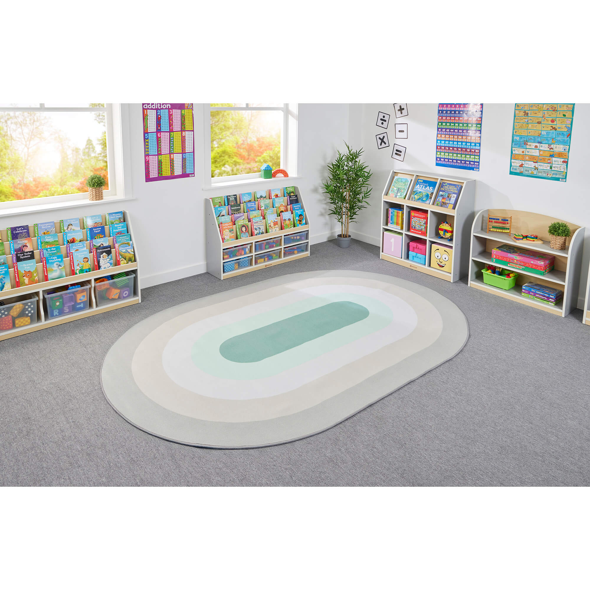 Oval Runway Scandi Rug | Profile Education